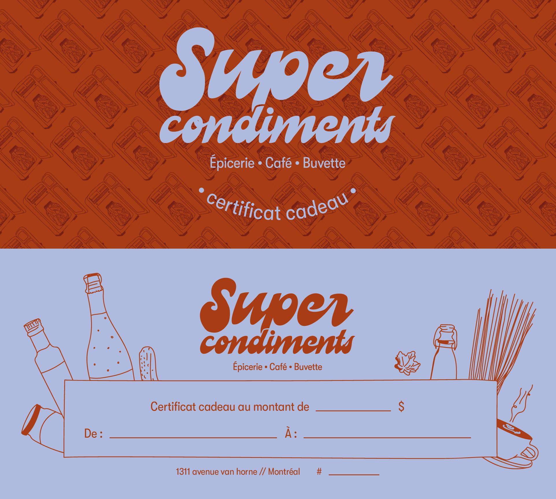 Carte-cadeau - Super Condiments